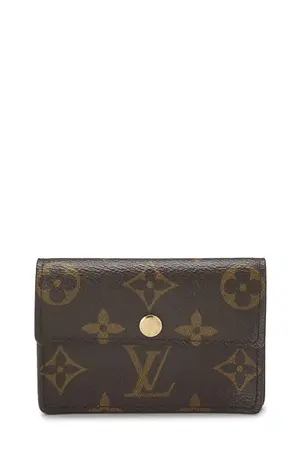 LOUIS VUITTON Monogram Porte Monnaie Accordeon Wallet - Brown