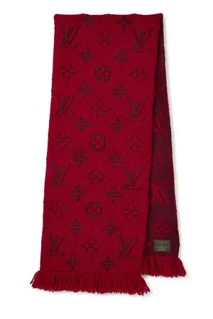 Two-Color Jacquard Knit Scarves