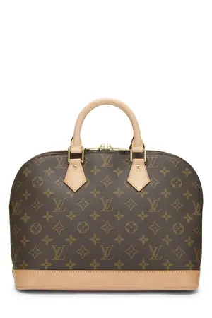 LOUIS VUITTON Monogram Alma - Brown