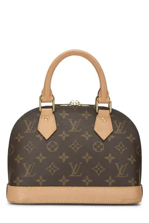 LOUIS VUITTON Monogram Alma Nm - Brown
