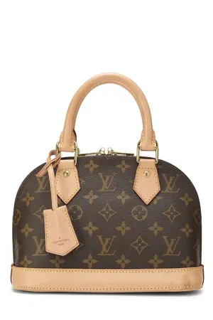 LOUIS VUITTON Monogram Alma Nm Bag - Brown