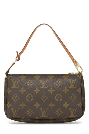 LOUIS VUITTON Monogram Pochette Accessoires - Brown