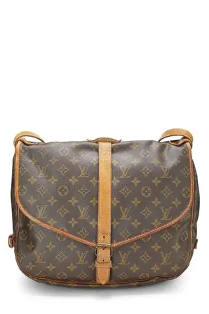 LOUIS VUITTON Monogram Saumur 35