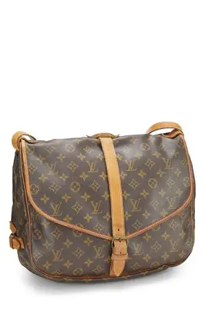 LOUIS VUITTON Monogram Saumur 35