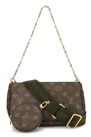 LOUIS VUITTON Monogram Multi Pochette Accessoires - Brown
