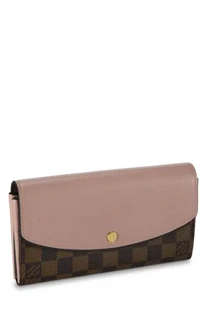 LOUIS VUITTON Damier Ebene Normandy Wallet