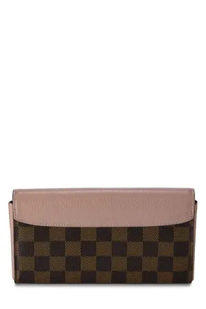 LOUIS VUITTON Damier Ebene Normandy Wallet