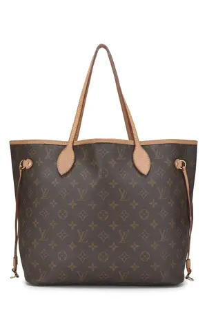 LOUIS VUITTON Louis Vuitton Monogram Neverfull MM NM Brown