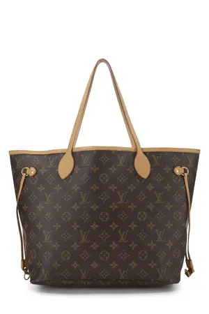 LOUIS VUITTON Monogram Tote Bag - Red