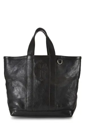 Chrome Hearts Leather Cross Patch Tote