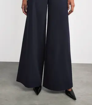 Max & Co. Wool-blend Wide-leg Trousers