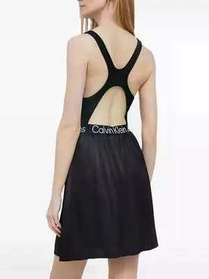 Calvin Klein Logo-trim Mini Dress