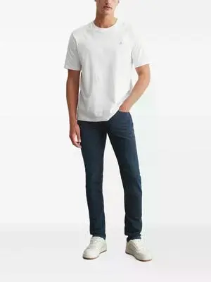 Marc O'polo Leather-patch Jeans With Belt Loops