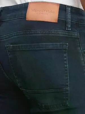 Marc O'polo Leather-patch Jeans With Belt Loops