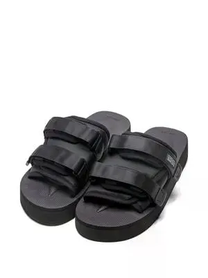 Suicoke Logo-patch Platform Sandals