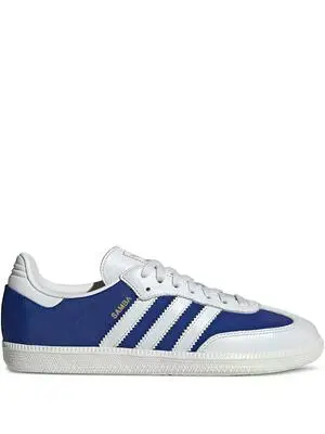Adidas Samba Og Stripes Sneakers - White