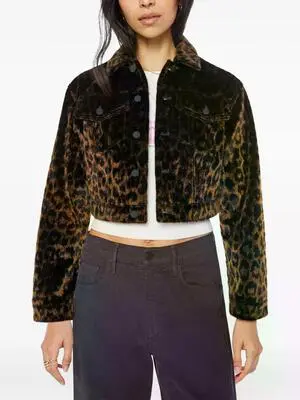 MOTHER Leopard Print Jacket