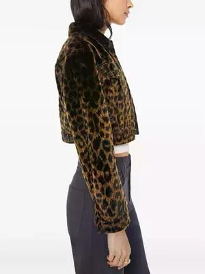 MOTHER Leopard Print Jacket