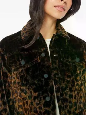 MOTHER Leopard Print Jacket