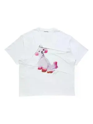 Acne Studios Graphic Print T-shirt - White