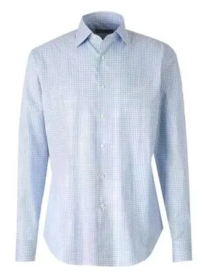 Canali Ribbed Button Shirt