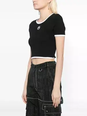 MARINE SERRE Logo Ringer Top