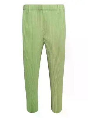 Issey Miyake Pleated Trousers - Green