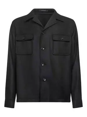Tagliatore Buttoned Chest-pocket Shirt
