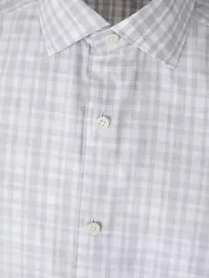 Zegna Check-pattern Button Shirt