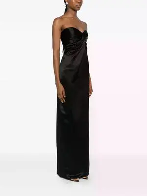 Retrofete Strapless Twisted Dress