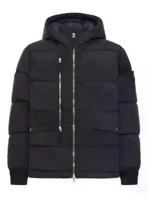 Stone Island Hooded Zip-up Jacket