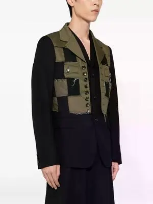 Comme Des Garçons Patchwork Blazer