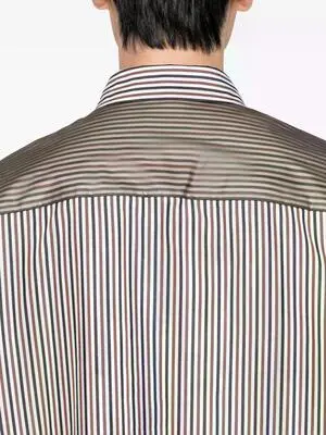 We11Done Striped Button-down Shirt