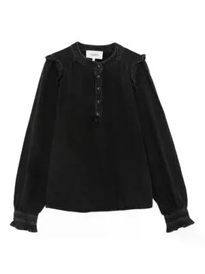 Ba&sh Mio Ruffled Blouse