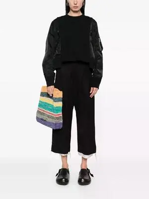Sacai Paneled Sweatshirt