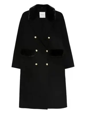 Ermanno Firenze Button Detailed Coats For Women