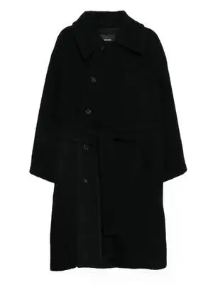 SONGZIO Double-breasted Belted Coat