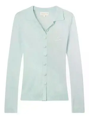 SHUSHU/TONG Buttoned Collared Cardigan