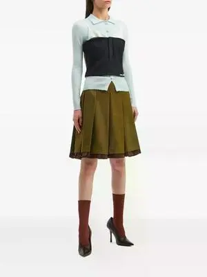 SHUSHU/TONG Buttoned Collared Cardigan