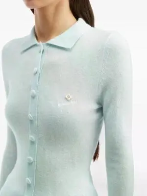 SHUSHU/TONG Buttoned Collared Cardigan