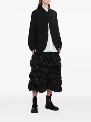 BLACK COMME DES GARÇONS Ruffled Midi Skirt
