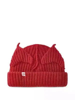 CHARLES JEFFREY LOVERBOY Knit Beanie - Red
