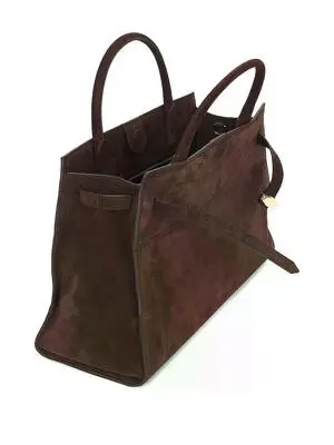 Veronica Beard Large Suede Satchel