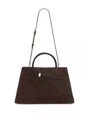 Veronica Beard Large Suede Satchel