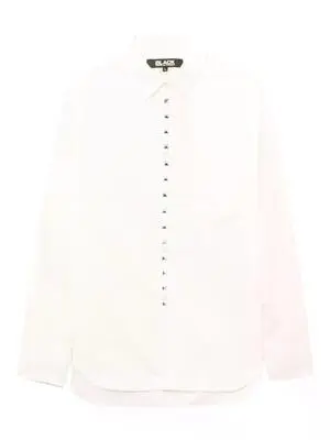 BLACK COMME DES GARÇONS Studded Button-down Shirt - White