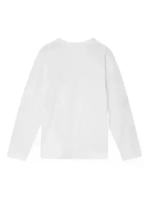 Simone Rocha Ribbon Detail Long-sleeve Sweatshirt