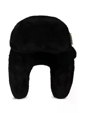 Ruslan Baginskiy Faux-fur Ear-flap Hat - Black