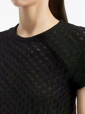 Proenza Schouler White Label Openwork Knit T-shirt