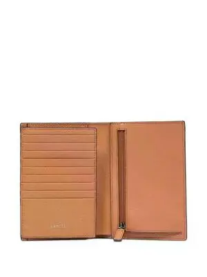 LANCEL Compact Leather Wallet - Brown