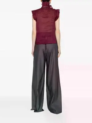 CHRISTY LYNN Marfa Ruffled Blouse